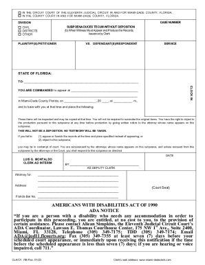 Fillable Online Miami-Dade County Forms Fax Email Print - pdfFiller
