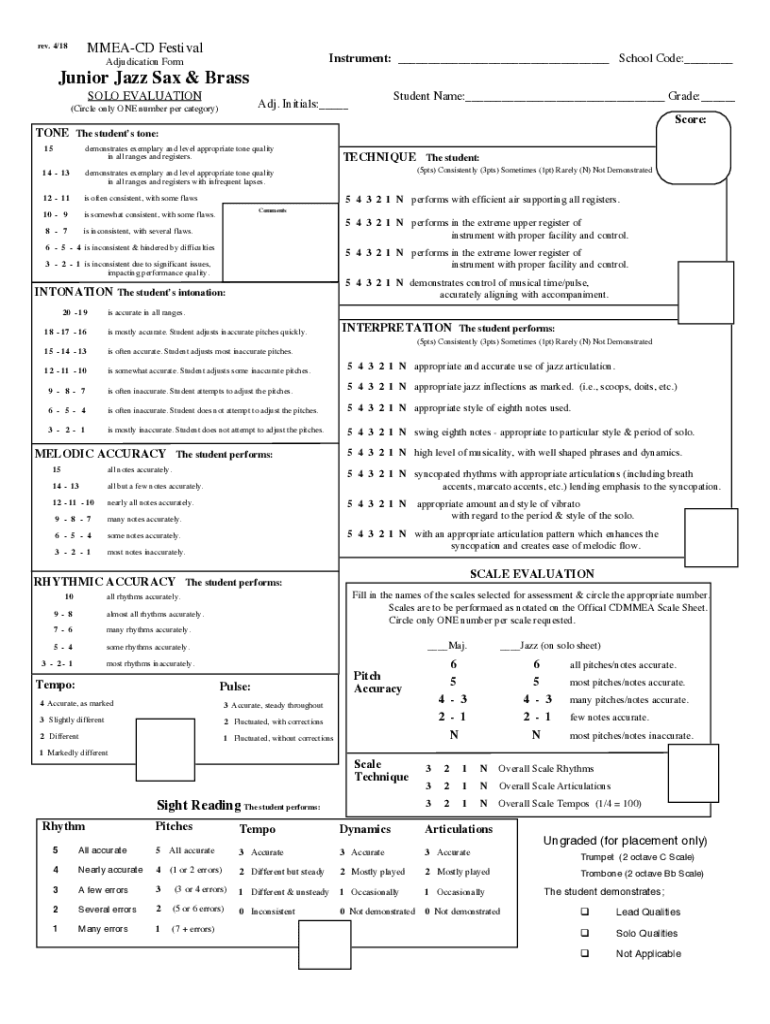 Fillable Online Revised Audition Forms Fax Email Print - pdfFiller