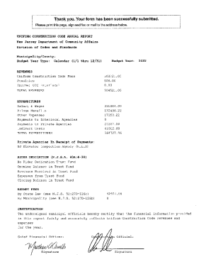 Fillable Online Thank you. Your form has been successfully submitted ...