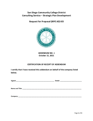 Fillable Online Strategic Plan Development Request for Proposal (RFP ...