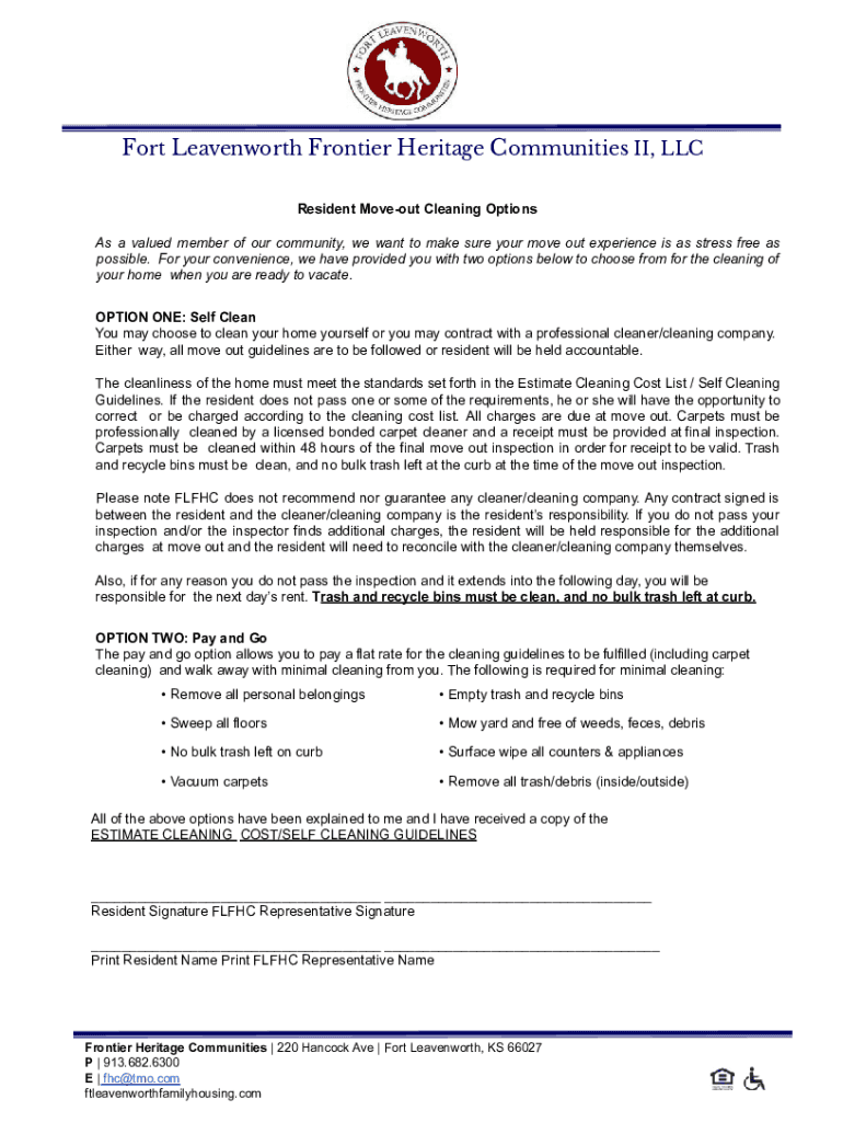 Fillable Online Housing Oversight Office (On-Post Housing) :: Fort Leavenworth Fax Email Print ...