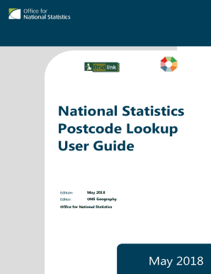 Fillable Online National Statistics Postcode Lookup UK MapOpen Data ...