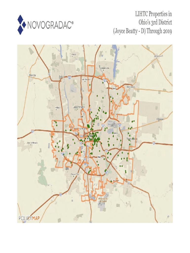 Fillable Online Ohio's 3rd Congressional District: Joyce Beatty vs. Lee ...