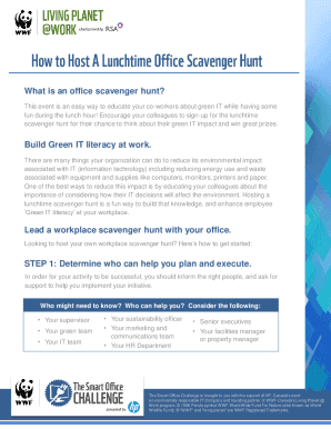 Fillable Online 9 Fun Office Scavenger Hunt Ideas & Templates for 2023 ...