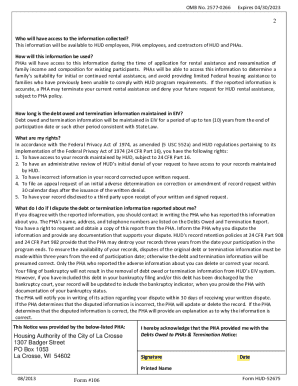 Fillable Online Public Housing and Voucher Programs - HUD Exchange Fax ...