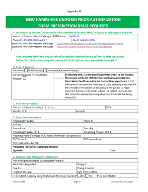 Fillable Online Texas Standardized Prior Authorization Request Form for ...