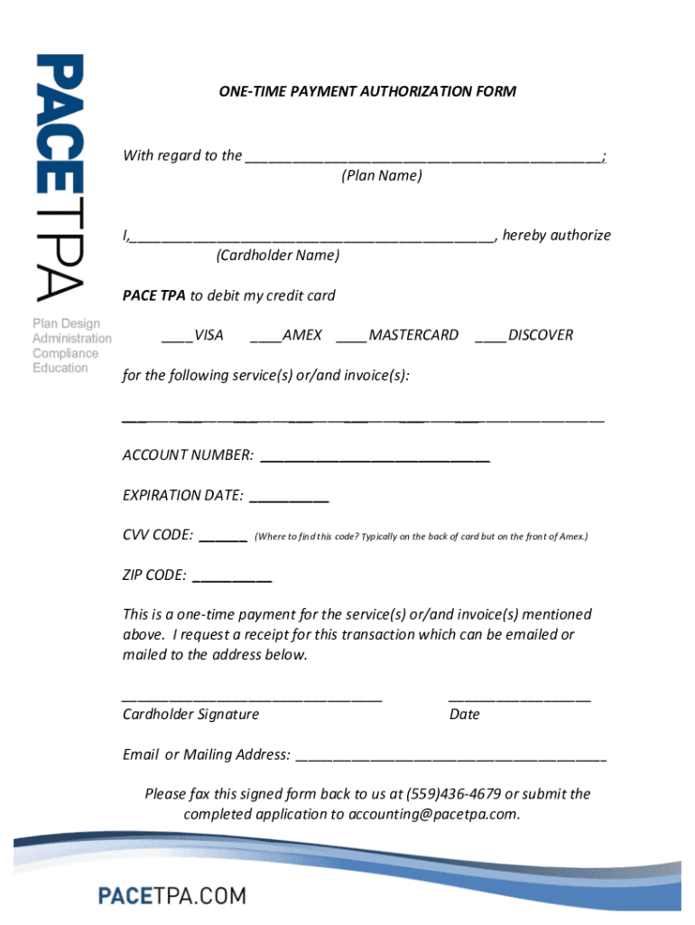 Fillable Online Credit Card Authorization Form - Del Toro Loan ...