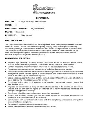 Fillable Online Job Title vs. Job Position (Definitions and Key ...