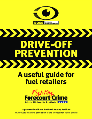Fillable Online CRIME REDUCTION TOOLKIT FOR SERVICE STATIONS Fax Email ...