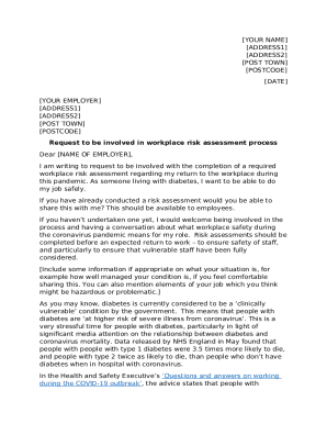 template letter - Diabetes UK Doc Template | pdfFiller