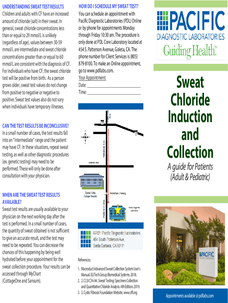 Fillable Online Elevated sweat chloride test: is it always cystic ...