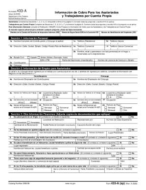 Irs 433a Form - Fill Online, Printable, Fillable, Blank | pdfFiller