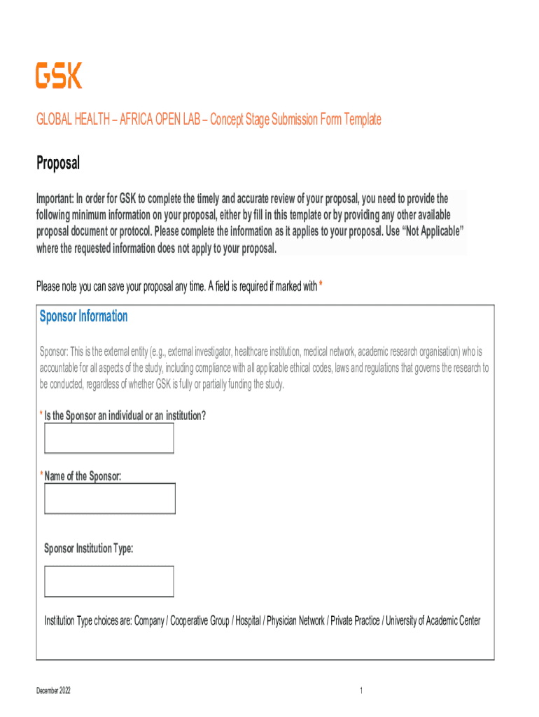 Fillable Online Concept Stage Submission Form TemplateAfrica Open Lab ...
