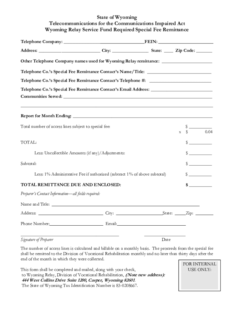 Fillable Online remittance-form-annual.pdf Fax Email Print - pdfFiller