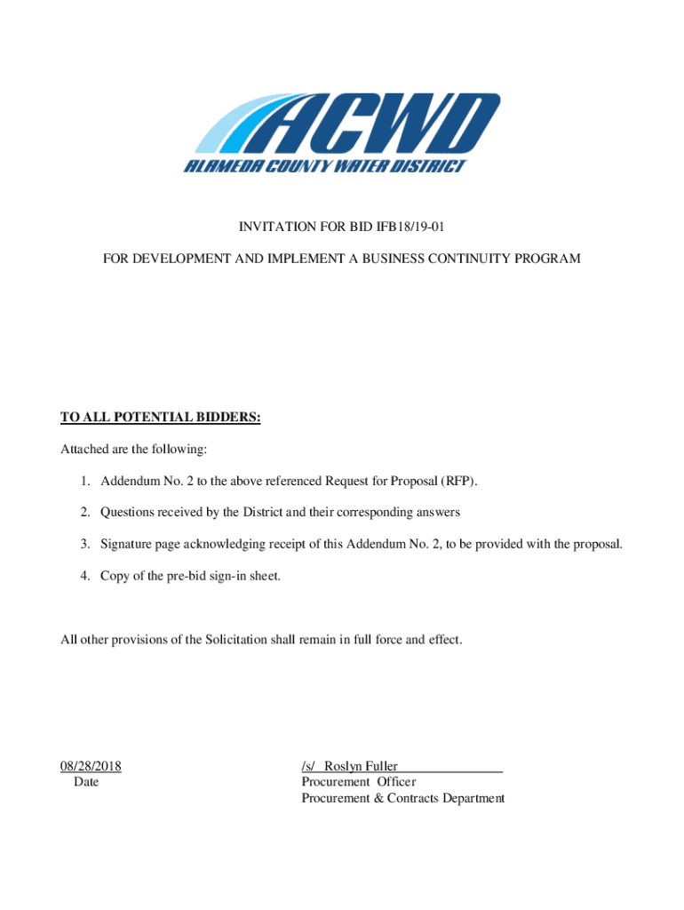 Fillable Online Attachment to Addendum No.2 DOCUMENT 00300 BID FORM ...
