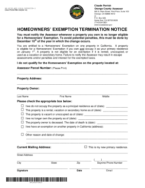 Fillable Online Orange County: BOE-266 - Cal Assessor e-Forms Fax Email ...