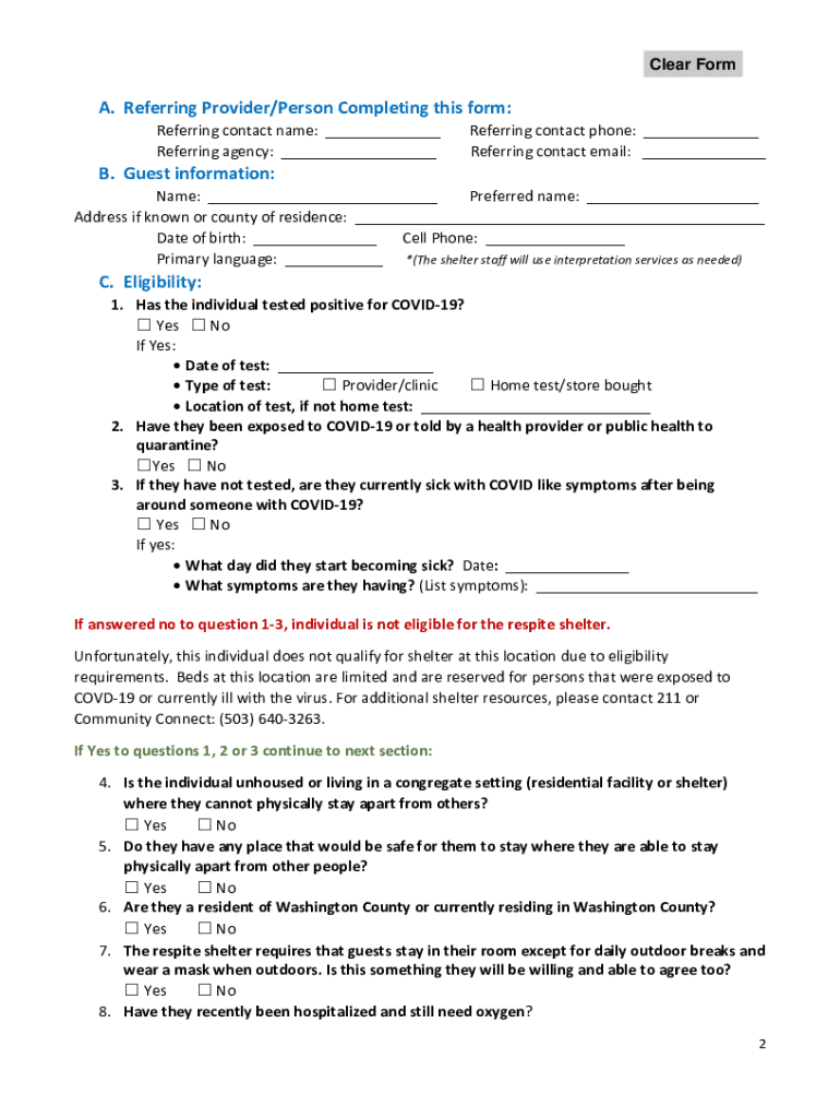 Fillable Online Isolation and Quarantine Guidelines and Forms Fax Email ...