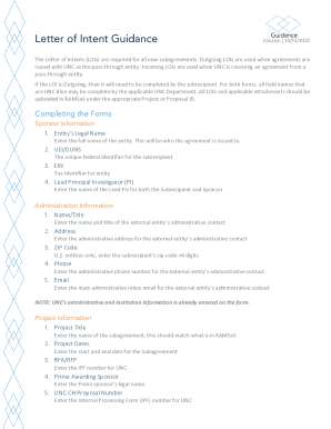 Fillable Online Letter of Intent (LOI) TemplateHow to Write with Free ...