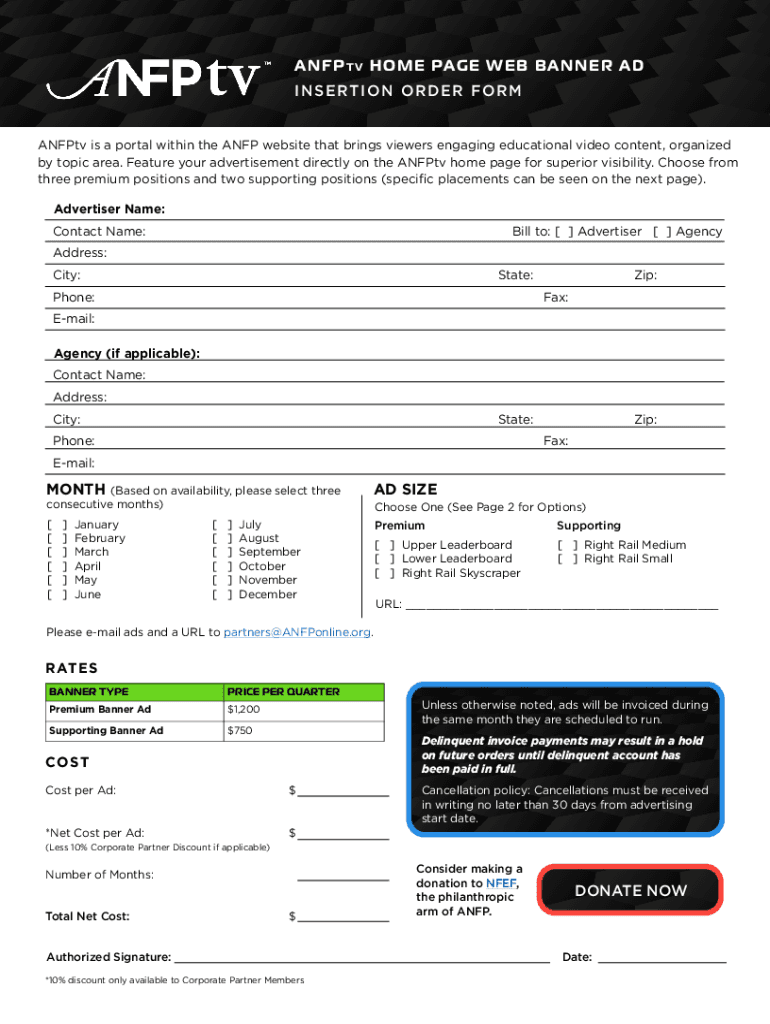 Fillable Online Welcome to the Pennsylvania Chapter of ANFP Fax Email ...