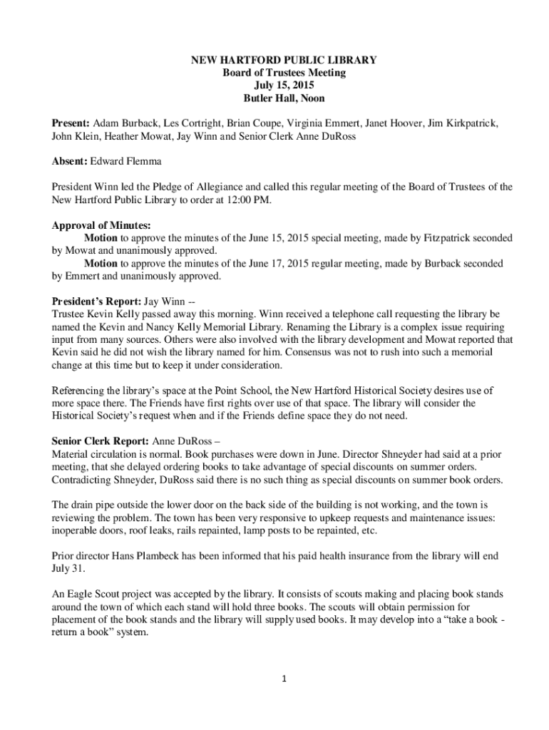 Fillable Online Adam Burback, Les Cortright, Bria Fax Email Print ...