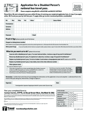 Fillable Online Passenger Application Form Fax Email Print - pdfFiller