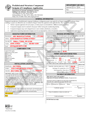 Fillable Online The State Building Codes Division (BCD) is required to ...