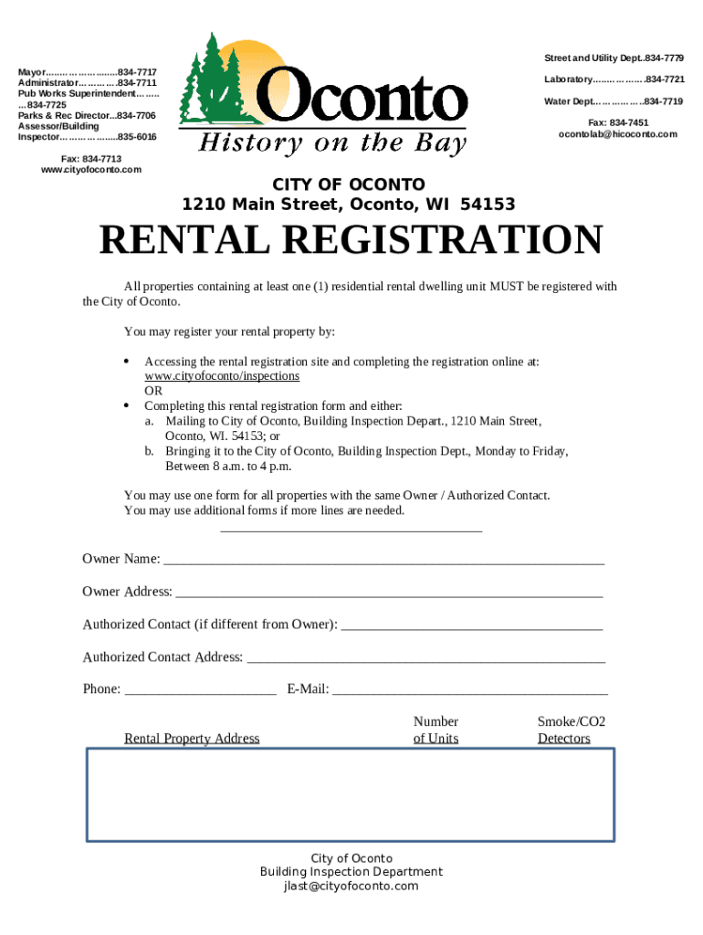 Single Family Rental Licensing and Code Enforcement Doc Template ...
