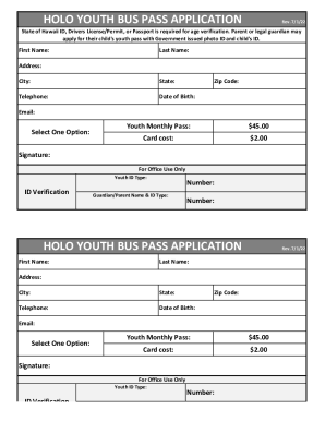 Fillable Online Hawaii State ID requirements - current Fax Email Print ...