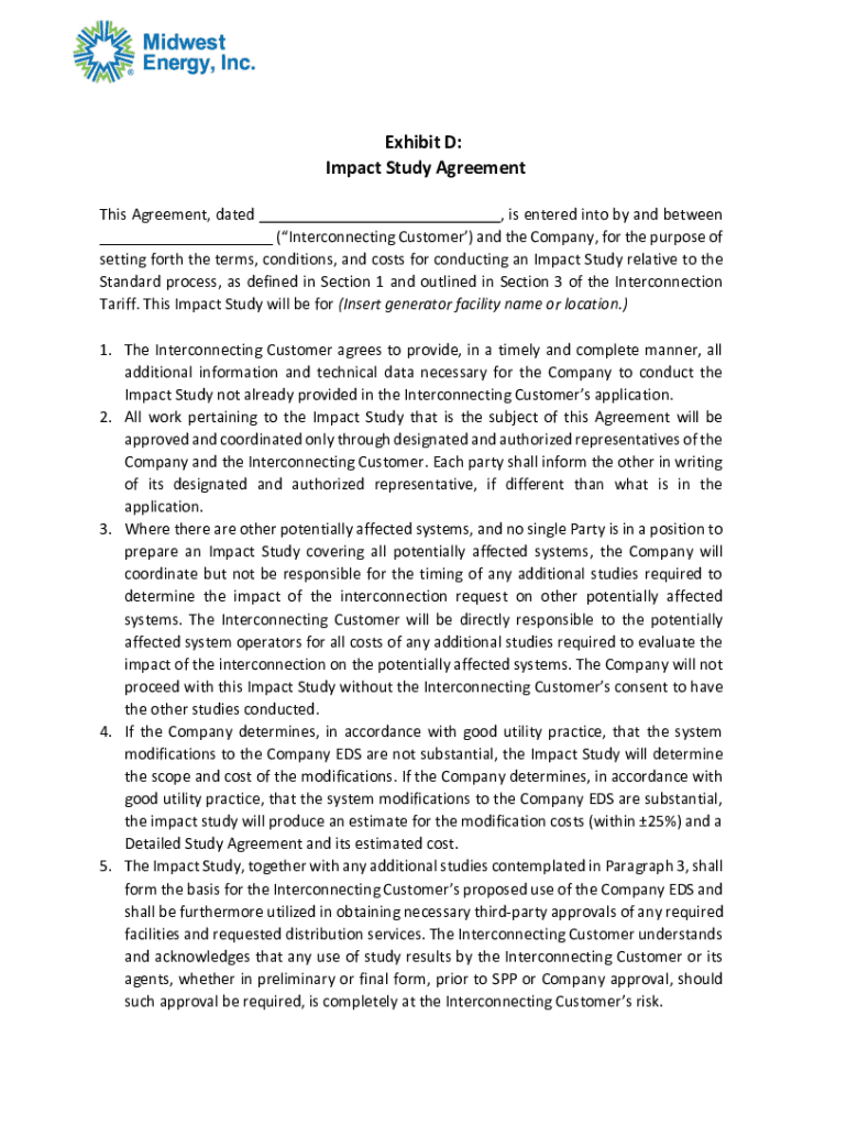 Fillable Online Agreement for Interconnection and Parallel Operation of ...