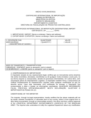 International Import Certificate BIS-645P/ATF-4522/DSP-53 ... - www2 ...