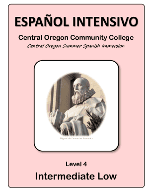 Fillable Online Intermediate-Low Spanish COSSI Self Placement Tool Fax ...