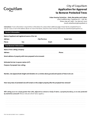 Fillable Online City of Coquitlam Record of Alternative Solution Form Fax Email Print - pdfFiller