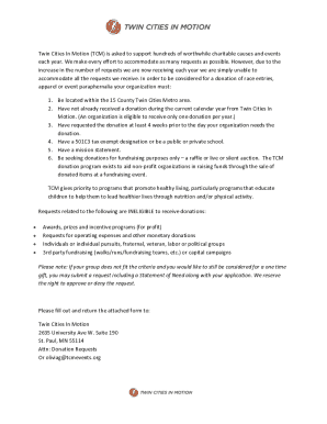 Fillable Online 2022 TCM Donation Request Form. ... Fax Email Print ...