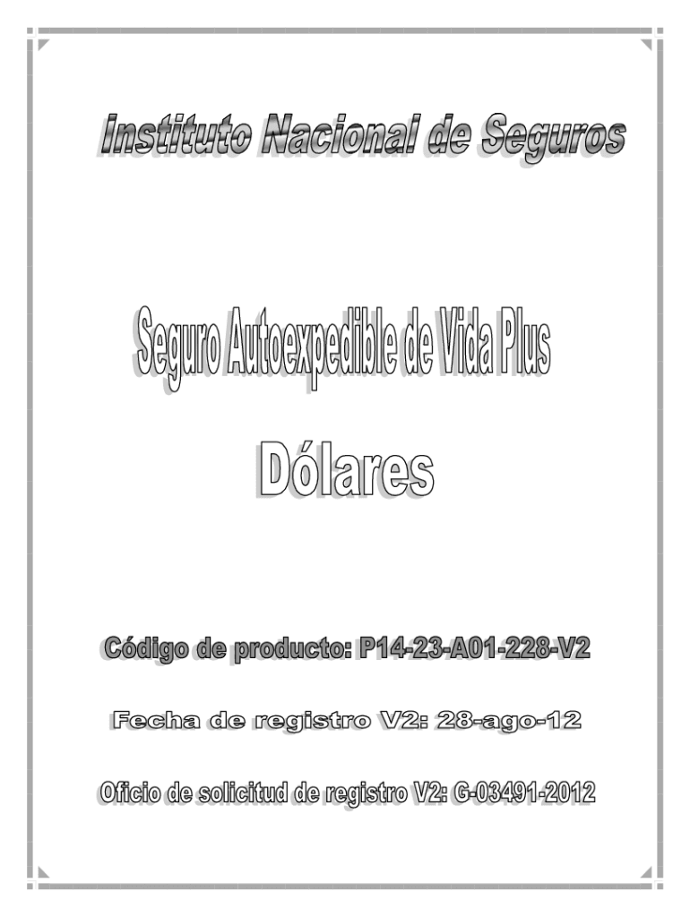 Completable En línea SEGURO DE VIDA GLOBAL EN COLONES - DocPlayer Fax Email Imprimir - pdfFiller