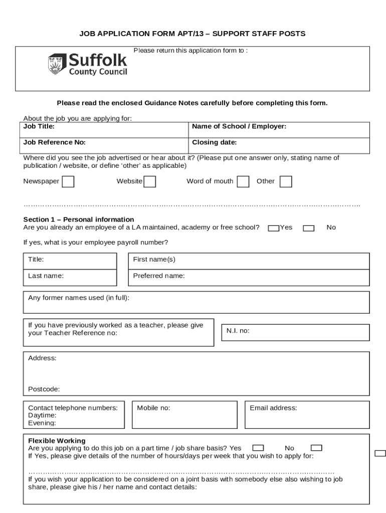 Write a successful job application Doc Template | pdfFiller