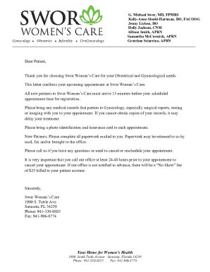 Fillable Online Michael Swor, MD, FPMRS Fax Email Print - pdfFiller