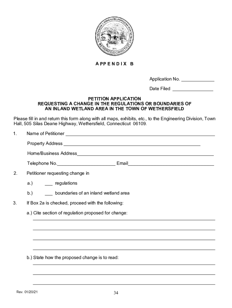 Fillable Online Inland Wetlands and Watercourses Fact Sheet Fax Email ...