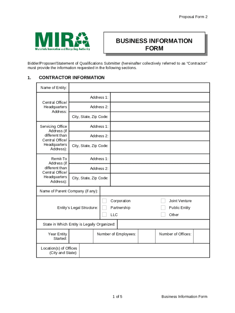 business ination Doc Template | pdfFiller