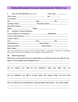 Fillable Online Authorization to Send Medical Records FROM Male ... Fax ...