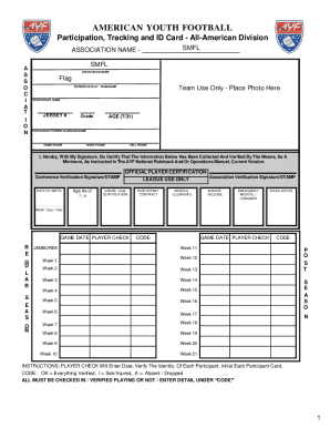 Fillable Online AYF Forms Fax Email Print - pdfFiller