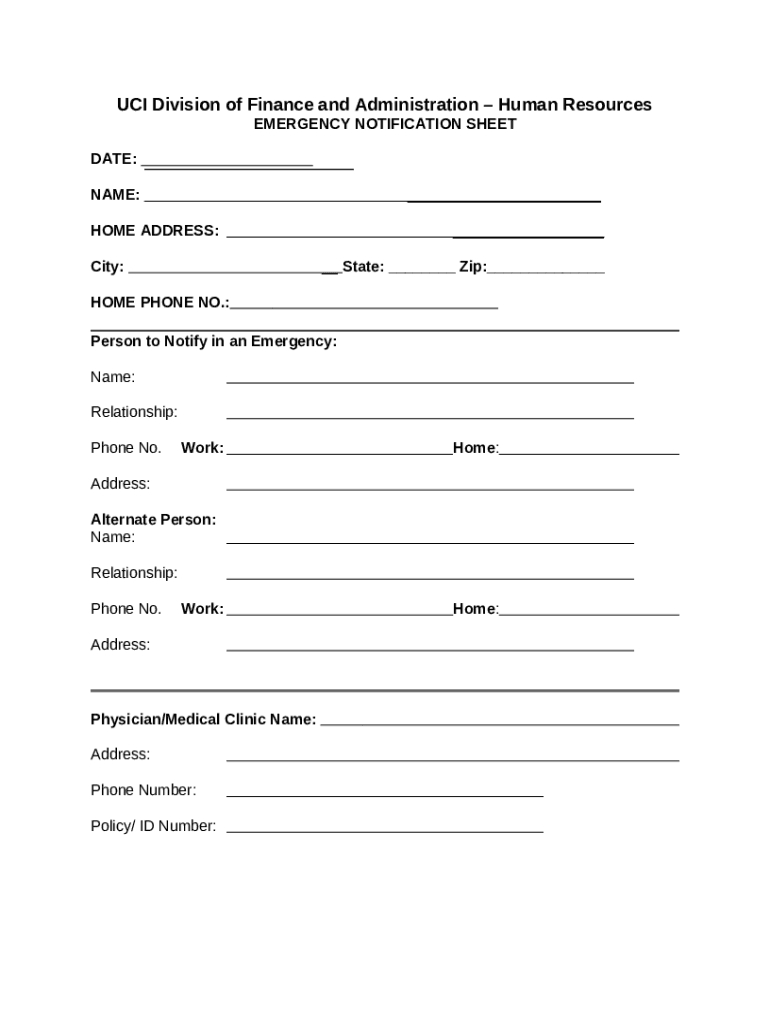 Contact Us // Division of Finance and Administration // UCI Doc ...