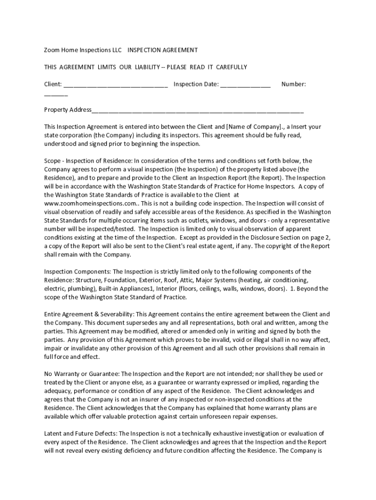 Fillable Online Home Inspection Sample reports and FAQs from ... Fax ...