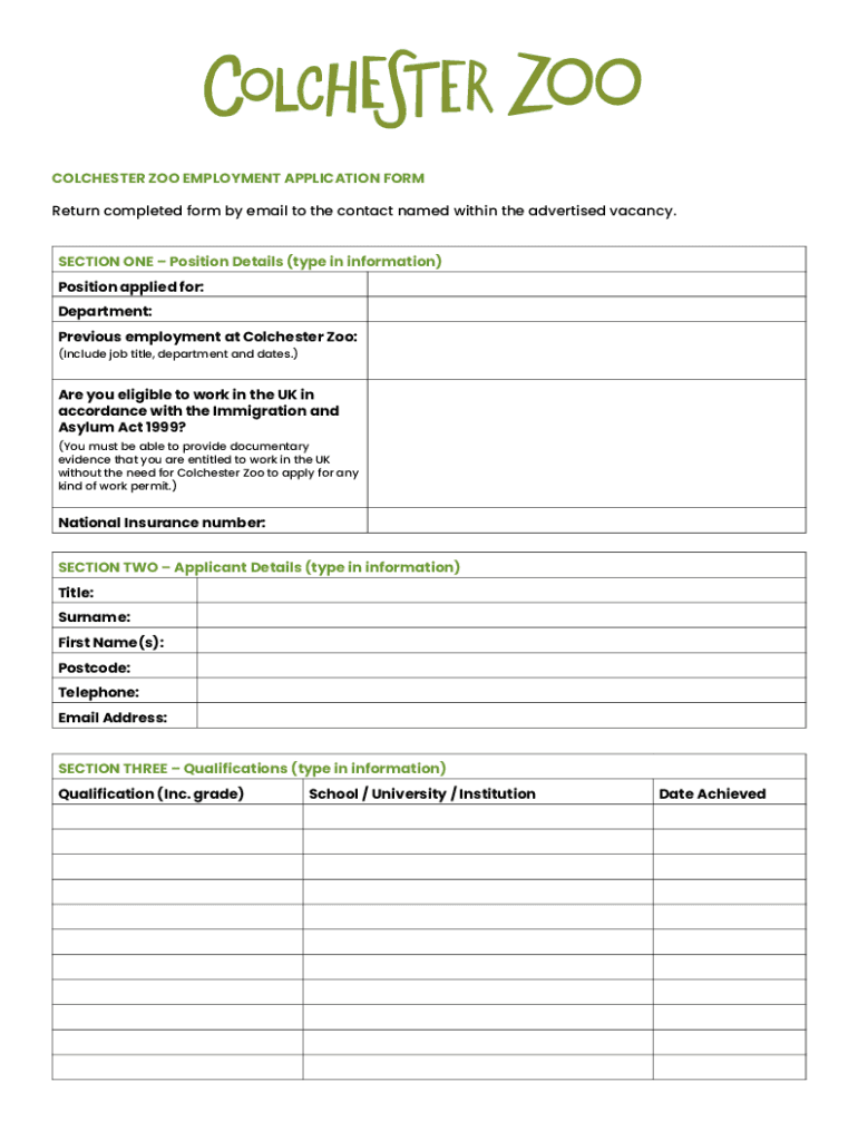 Fillable Online Zoo Life Magazine- Issue 5 by Colchester Zoo Fax Email ...