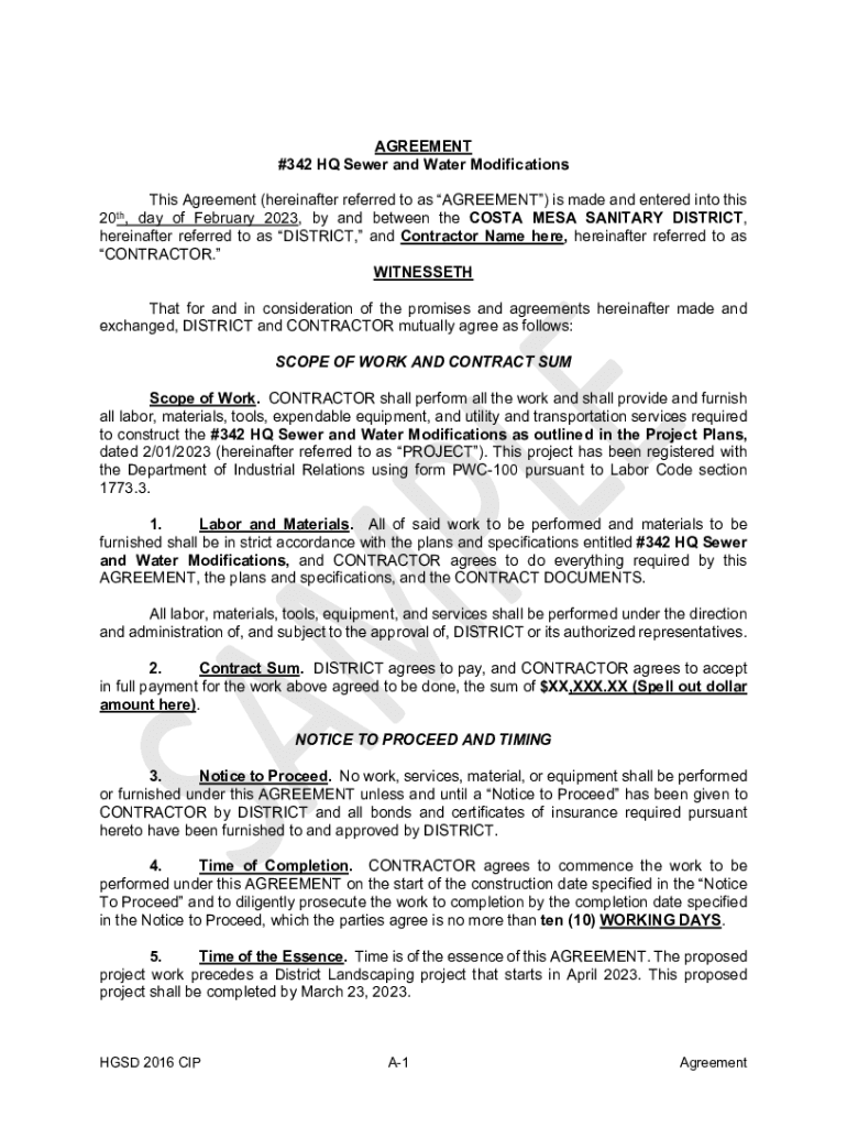 Fillable Online agreement for generator preventative maintenance Fax ...