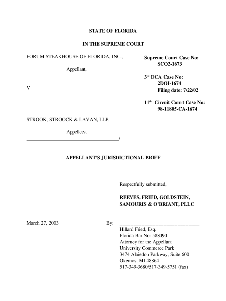 Fillable Online Supreme Court Case No: SCO2-1673 3rd DCA Case No: 2DOI ...