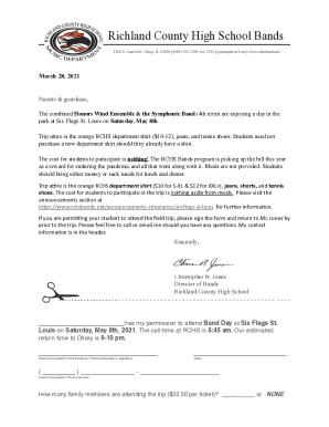 Fillable Online RCHS Bands selected to play at the IHSA Boys Basketball ...