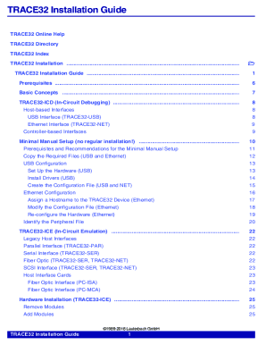 Fillable Online (PDF) Software Installation' in 'TRACE32 Installation ...