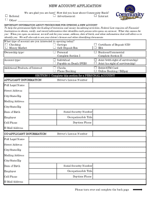 Fillable Online Community Bank Rate Sheet Fax Email Print - pdfFiller