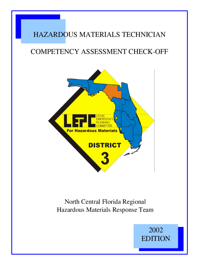 Fillable Online Hazardous Materials Technician Skills Evaluation Sheets ... Fax Email Print ...