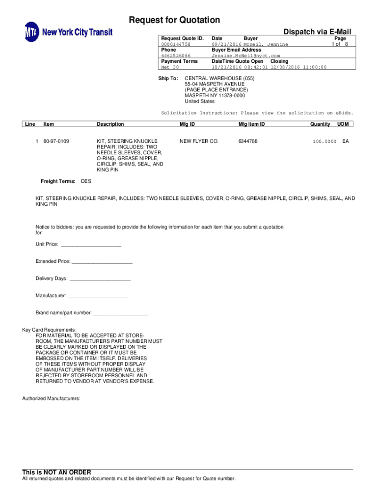 Fillable Online computer quotation format. Steps to create your first ...